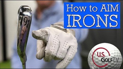 HOW TO AIM IRONS Correctly and Hit More Greens in Regulation! (GOLF ...